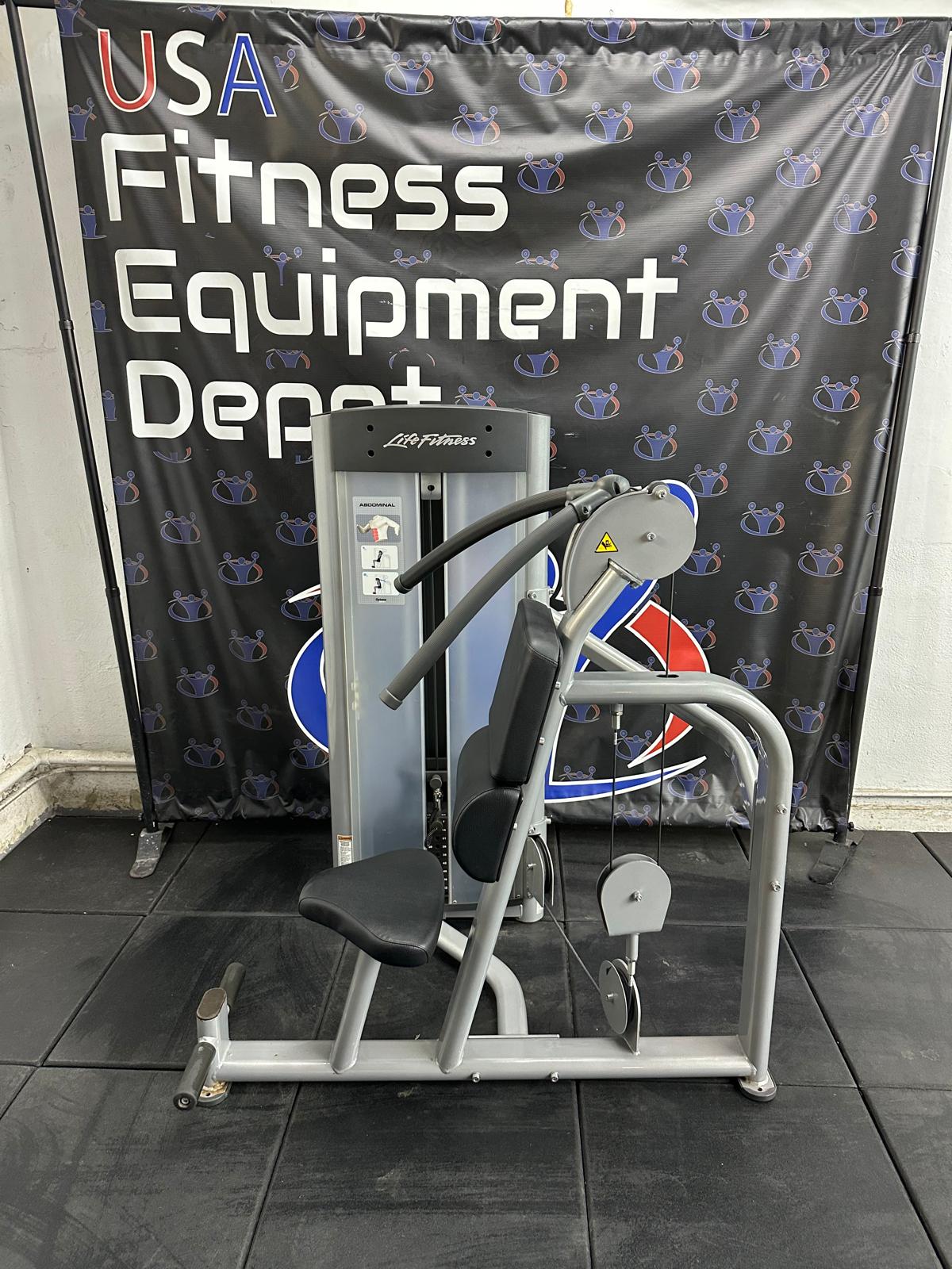 Life Fitness Optima Series Abdominal *NEW* – USA Fitness Equipment Depot