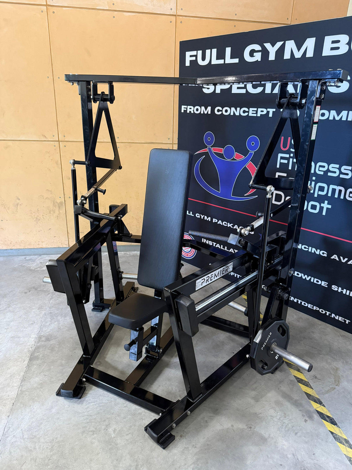 Premier Strength Linear Series Chest Press *NEW* – USA Fitness ...