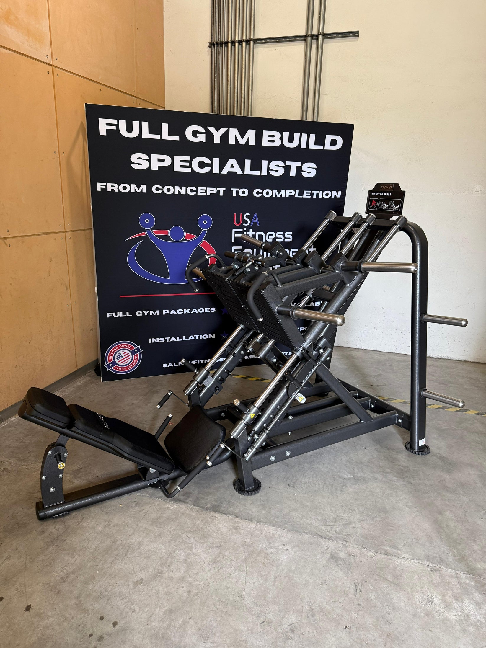 Premier Strength Power Series Unilateral Leg Press *NEW* – USA Fitness ...